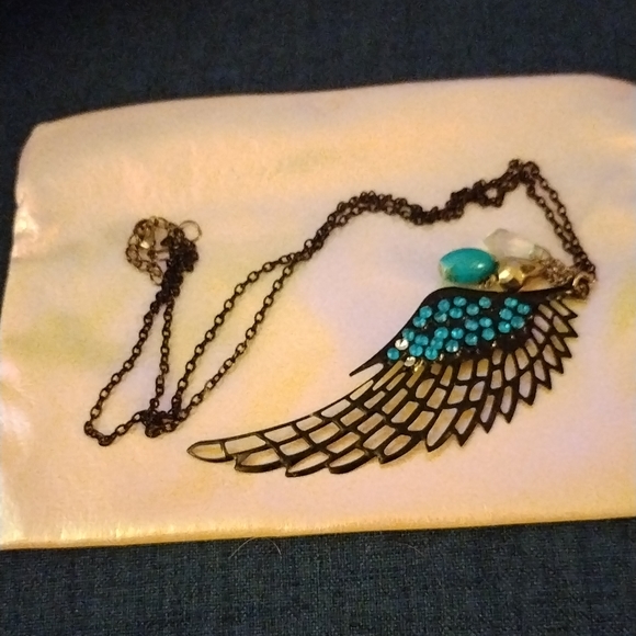 Handmade | Jewelry | Custom Bird Feather Necklace Adjustable Brand New ...